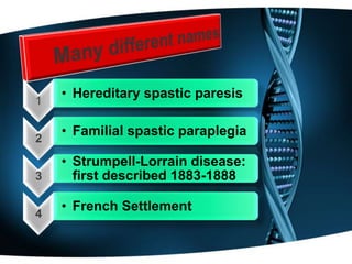 Hereditary spastic paraplegia | PPSX