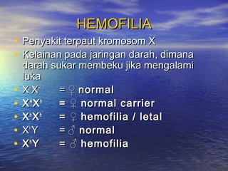 Hereditas pada manusia | PPT