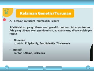 Hereditas pada manusia ips rev | PPTX