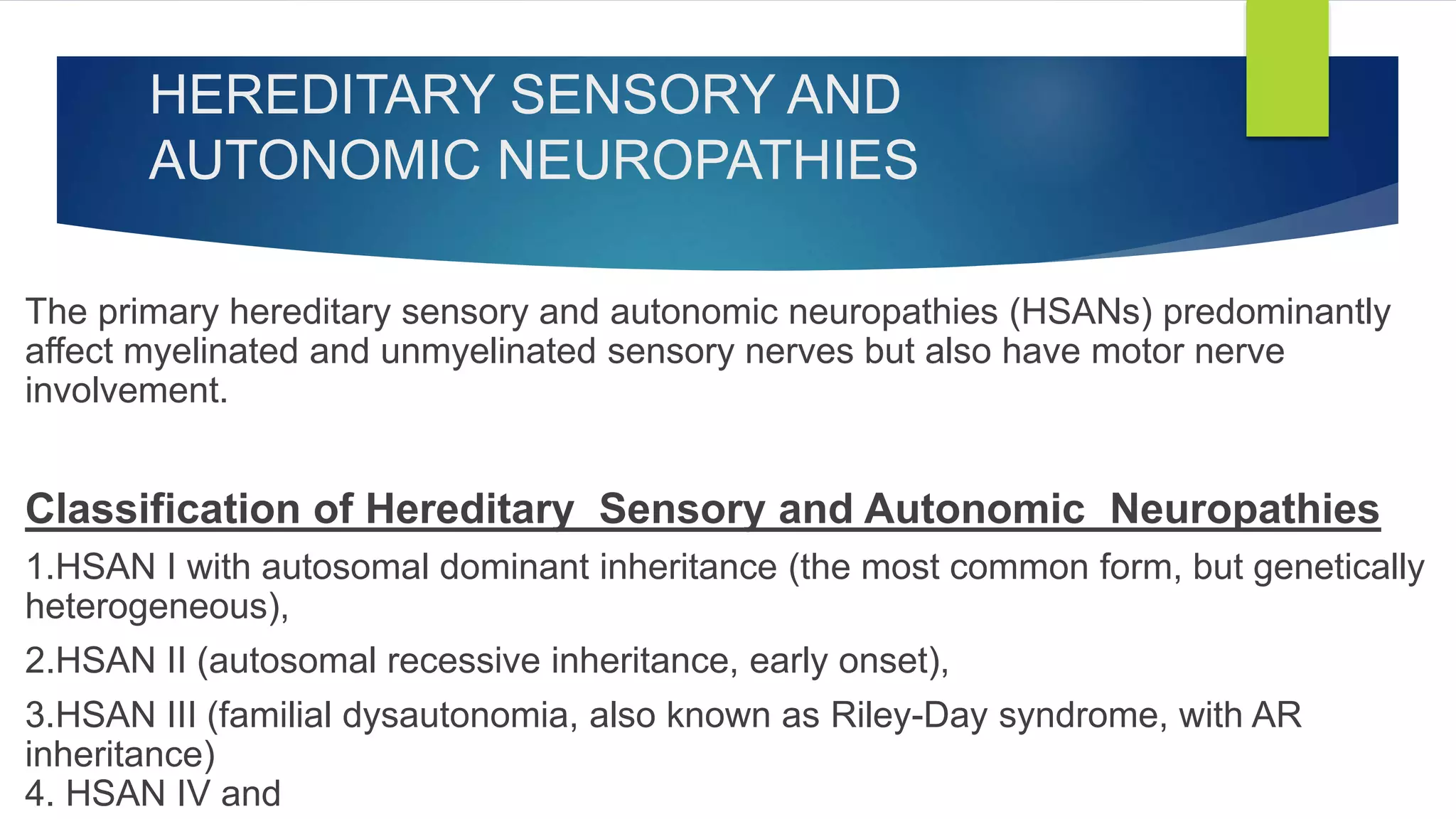 Hereditory peripheral neuropathy | PPTX