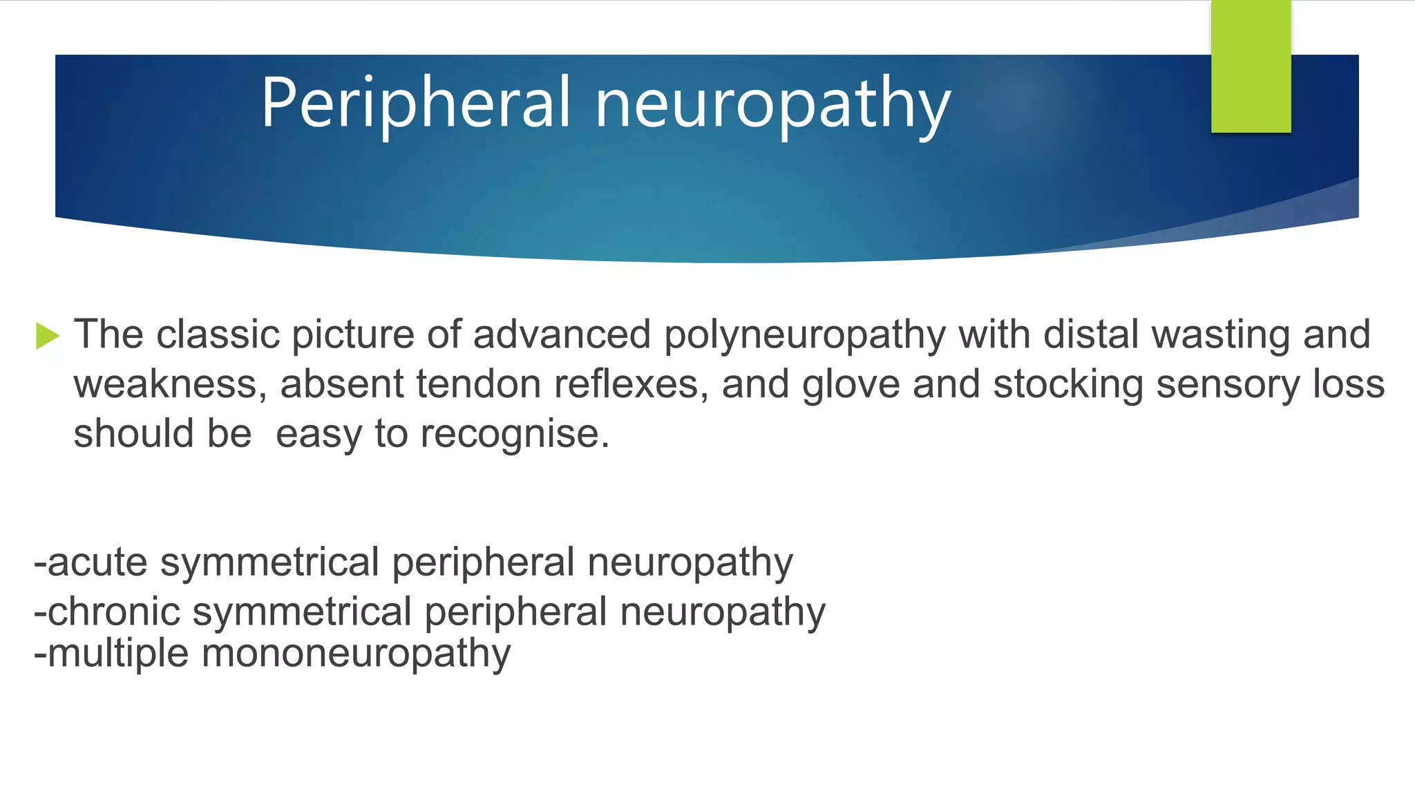 Hereditory peripheral neuropathy | PPTX