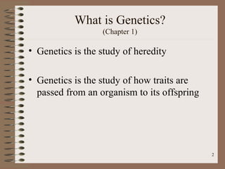 Heredity Notebook Overview | PPT | Genetics | Science