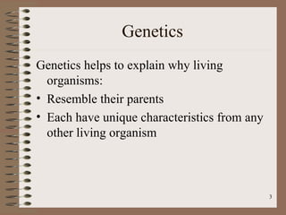 Heredity Notebook Overview | PPT