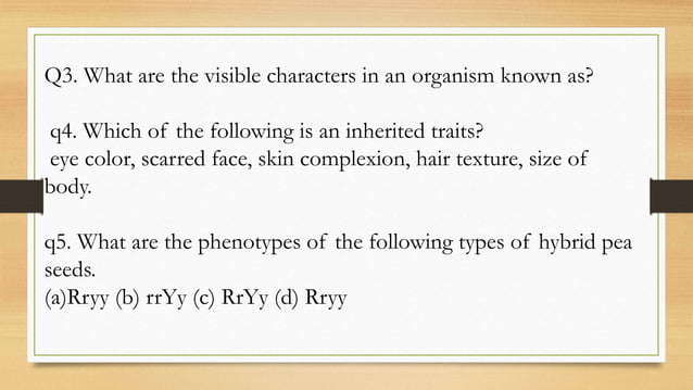 CLASS 10 SCIENCE CHAPTER 9- HEREDITY AND EVOLUTION | PPTX