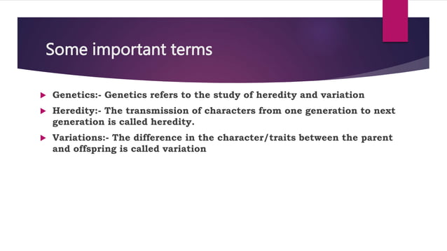 Heredity And Evolution 1 Pptx
