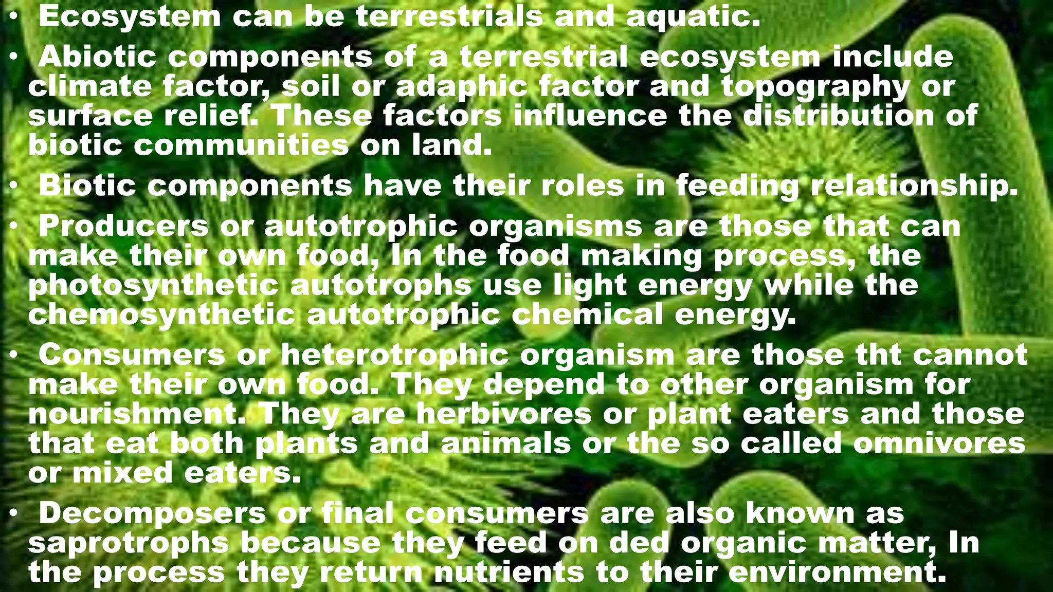 Heredity and variation through reproduction including biotic and ...