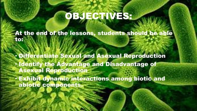 Heredity and variation through reproduction including biotic and ...