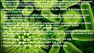 Heredity and variation through reproduction including biotic and ...