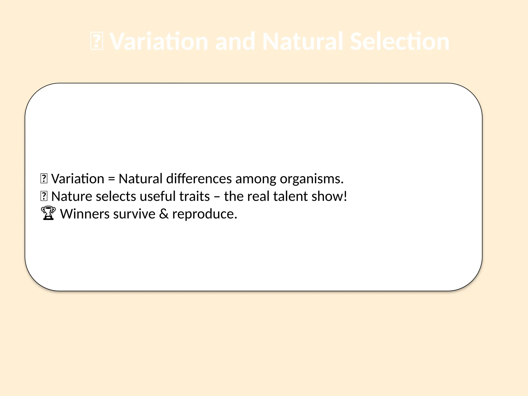 Heredity_Evolution_UltraFun_Ayush.pptx t | PPT