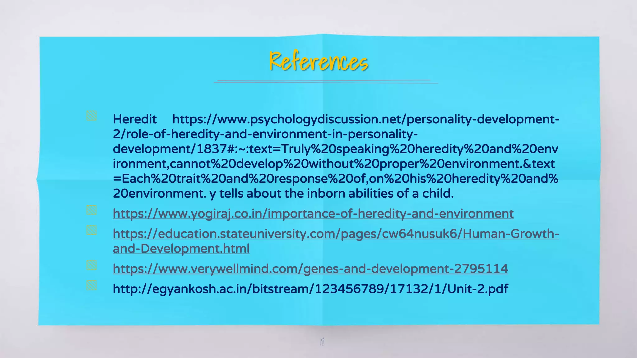 Heredity in growth and development | PPTX