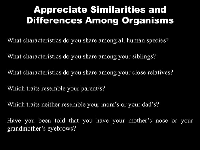 Heredity Inheritance And Variation Pptx Biological Sciences Science