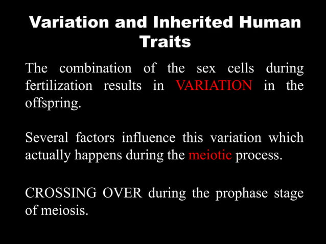 Heredity, inheritance, and variation | PPTX | Biological Sciences | Science