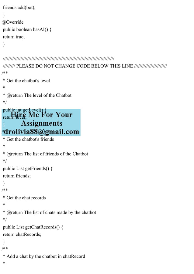 Here is a blueJ project there are three classes.import java.util.A.pdf