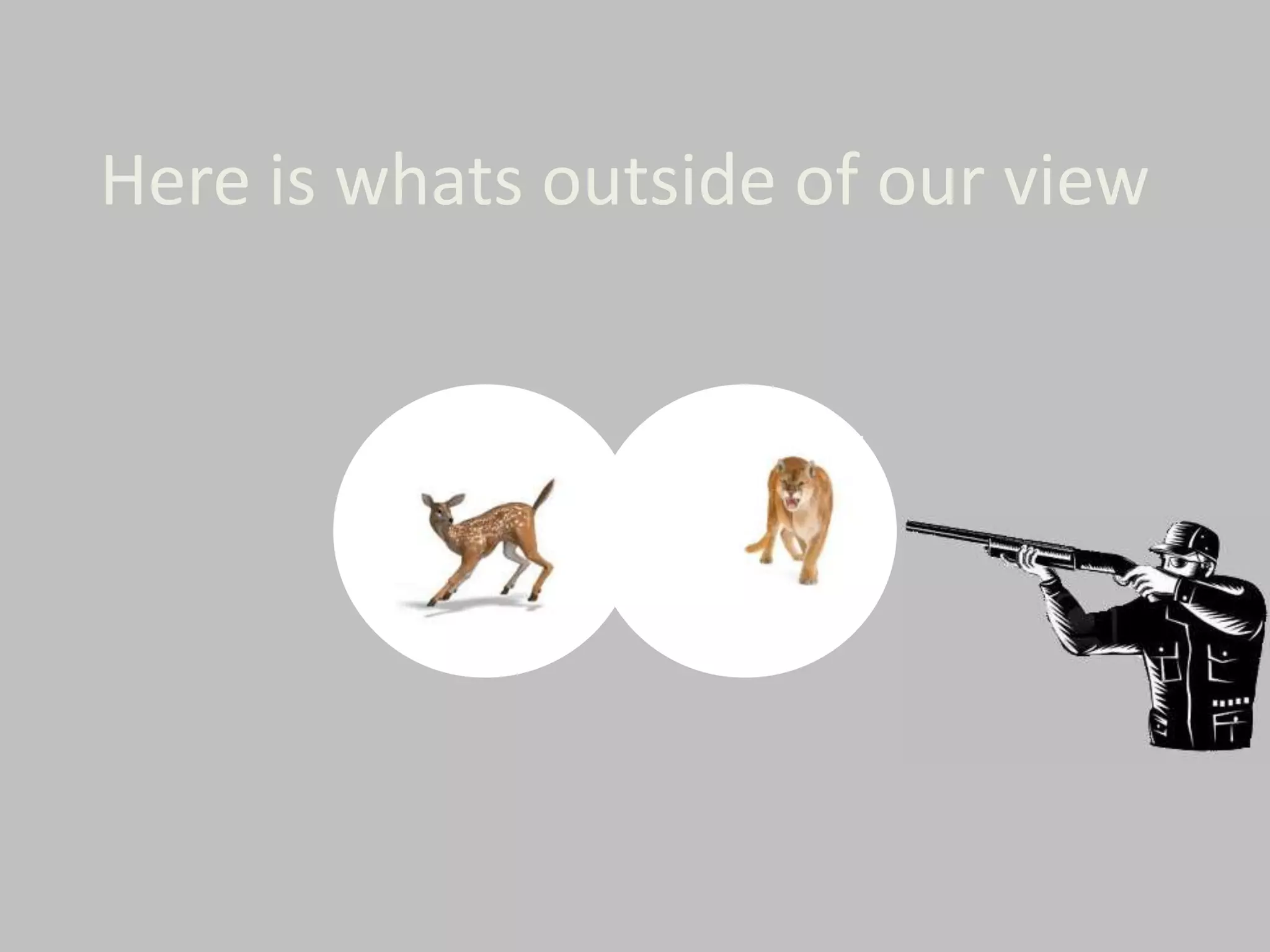 Here is how we see the world | PPT