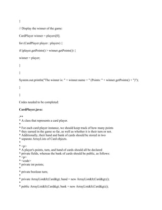 Here is the game description- Here is the sample game- Goal- Your goal ...