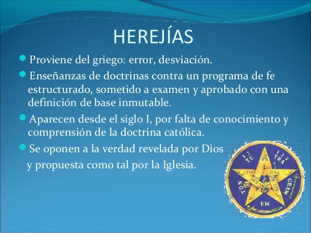 Heresia Significado