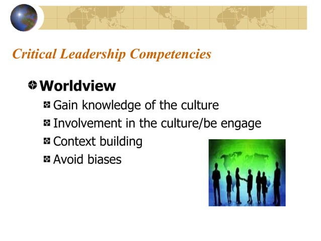 Critical Leadership Competencies | PPT