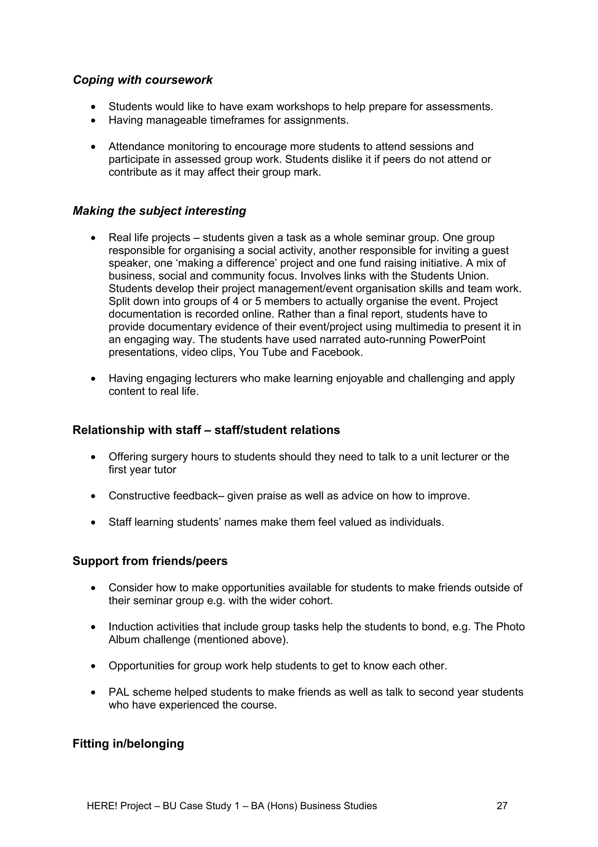 HERE! Project Case Study 1 | DOC