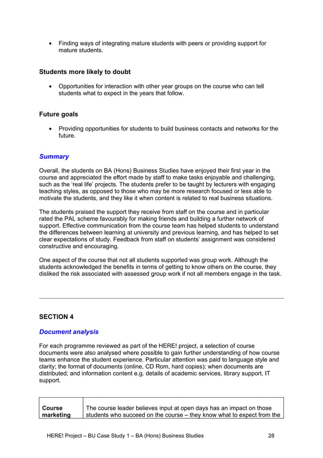 HERE! Project Case Study 1 | DOC