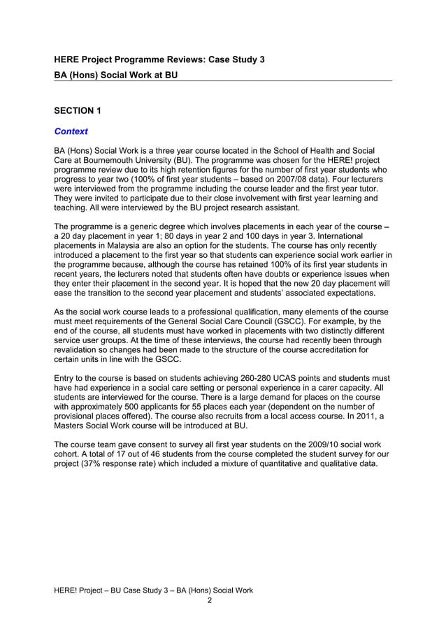 HERE! Project Case Study 3 | PDF