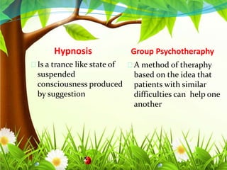 Treatments of Mental Illnesses | PPTX