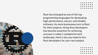 Here’s Why You Need to Hire Rust Developers.pdf