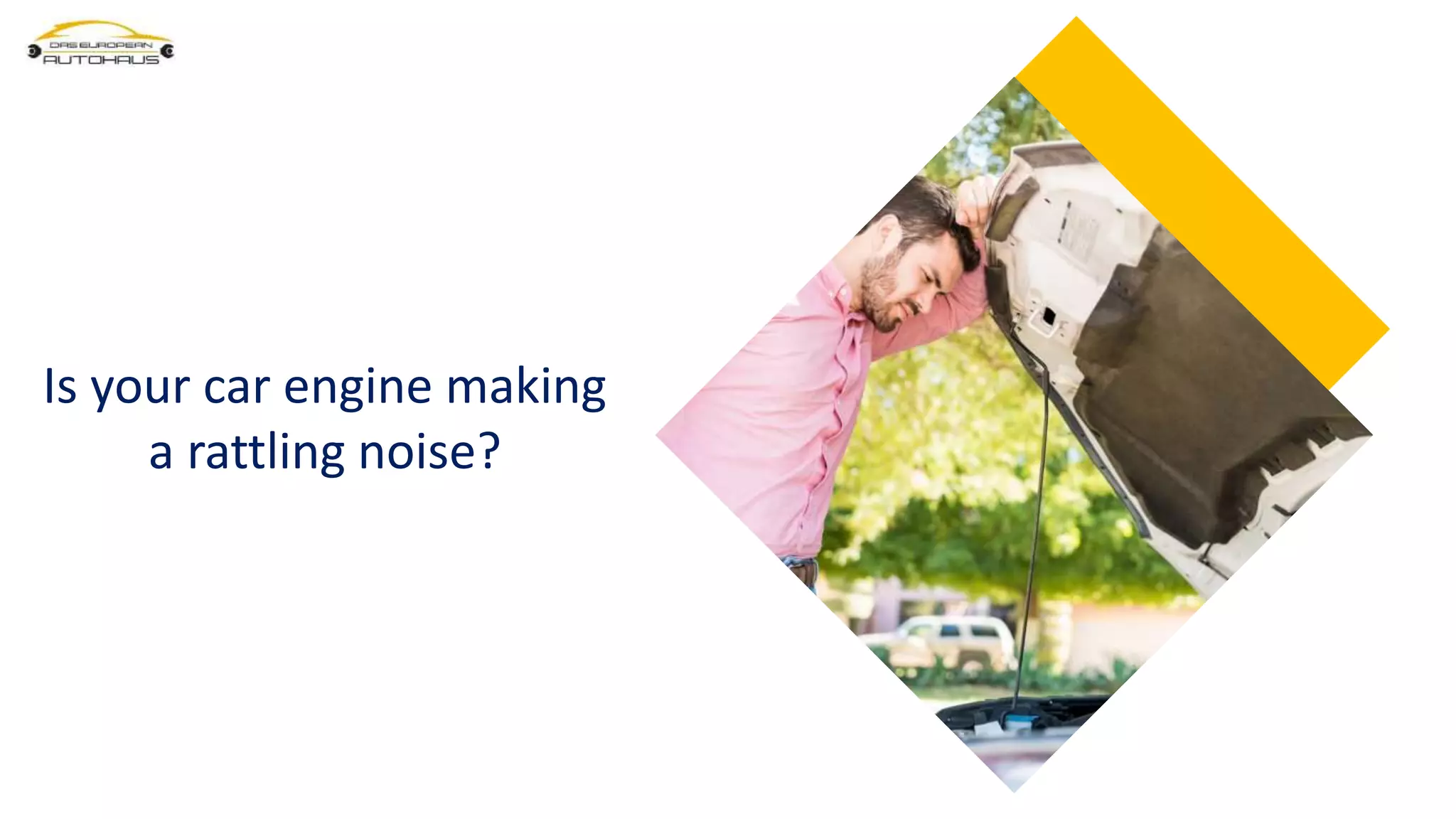 Here's Why Your VW Engine Is Making Funny Noise | PPTX