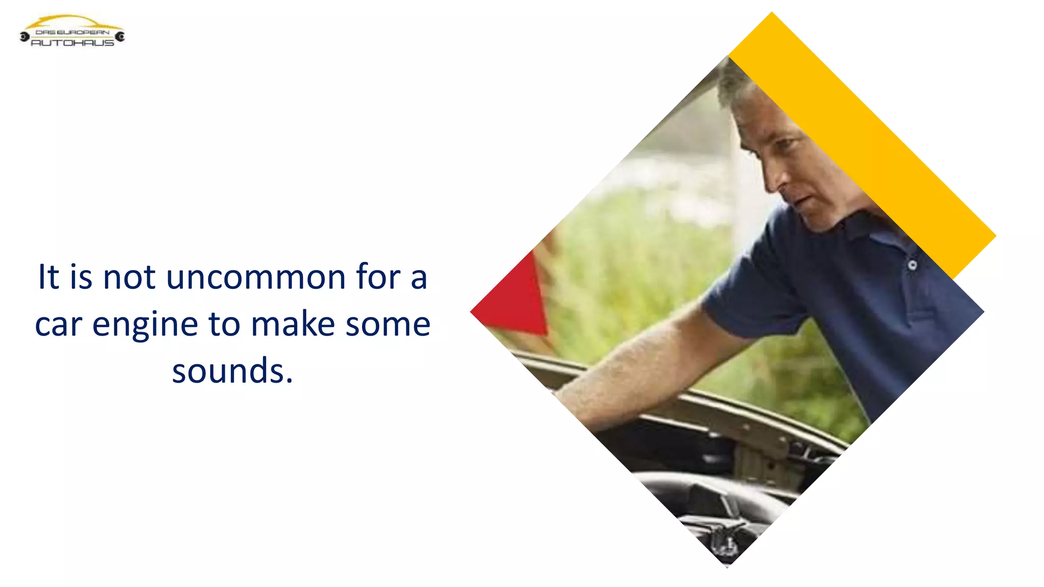 Here's Why Your VW Engine Is Making Funny Noise | PPTX