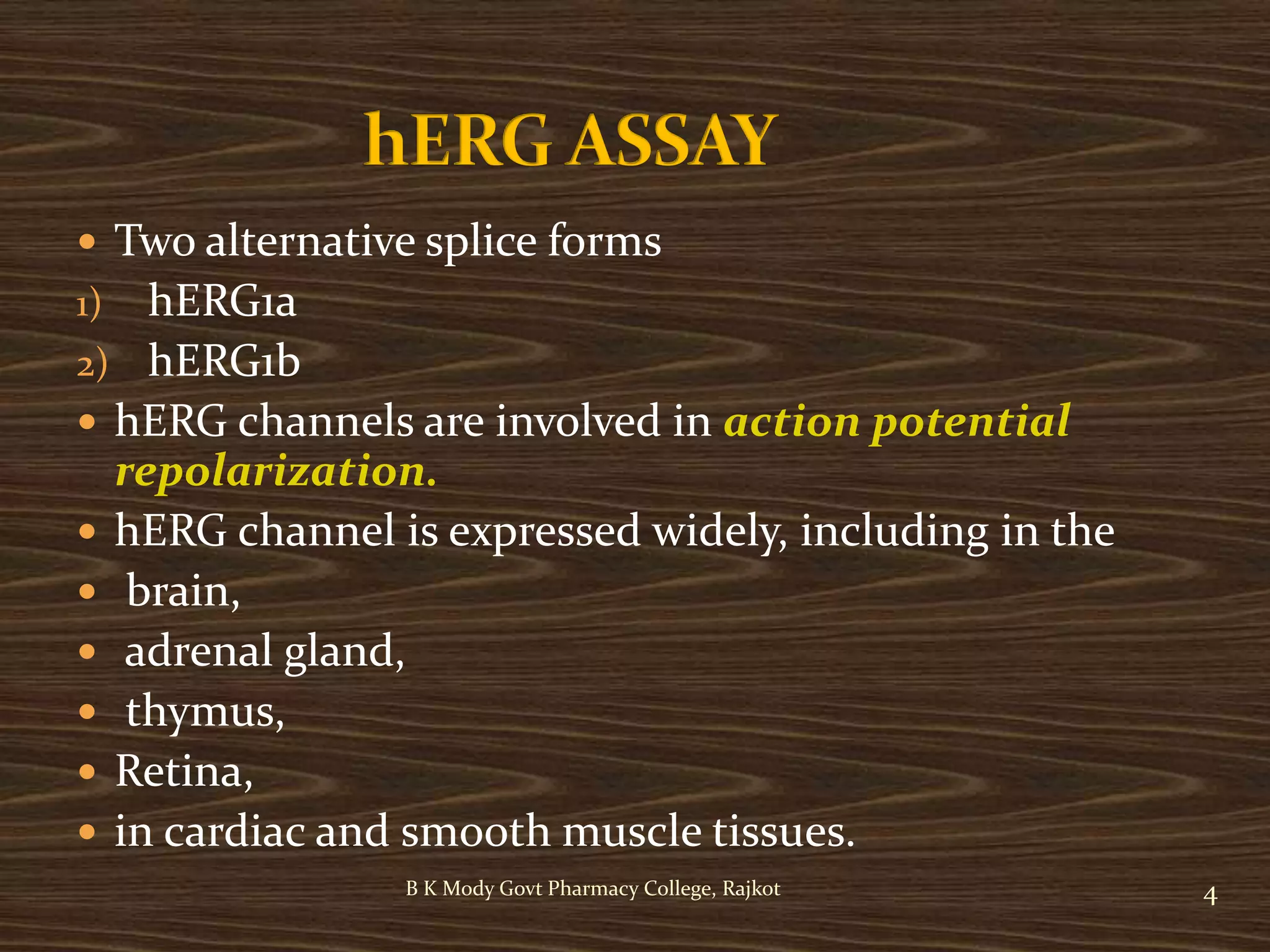 hERG Assay | PPTX
