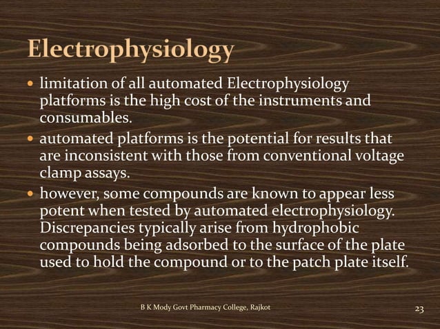 hERG Assay | PPTX | Chemistry | Science