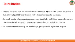 Herg safty assay | PPTX
