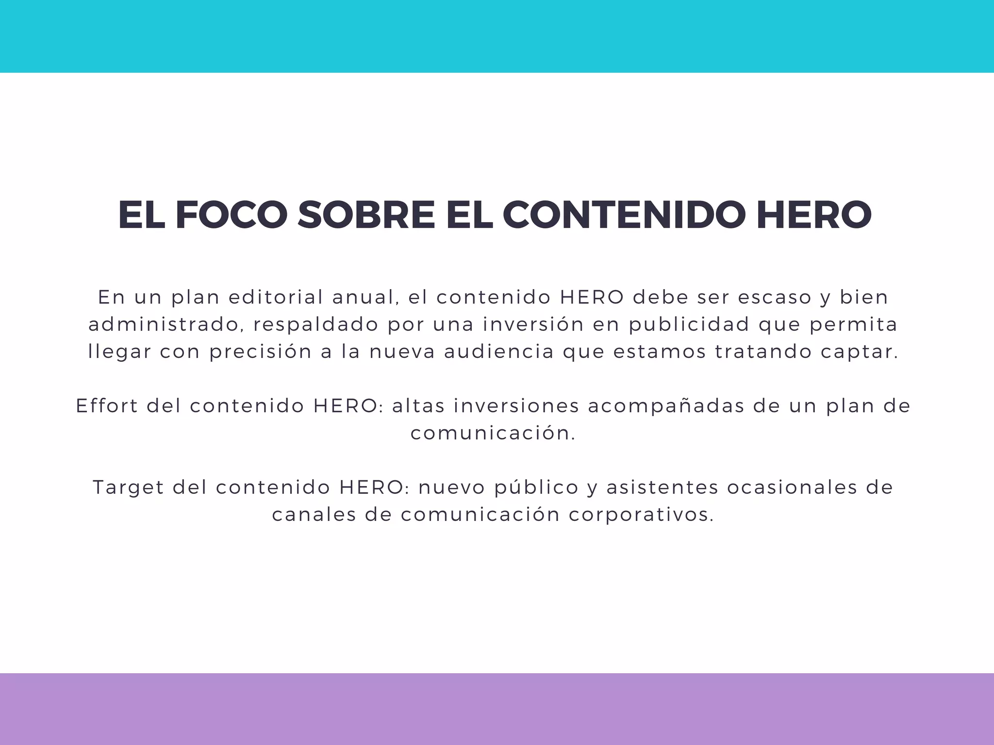 El modelo Hero, Hub, Hygiene | PPT