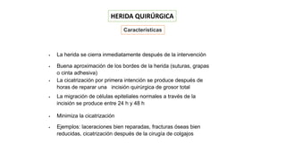 Herida quirurgica | PPTX