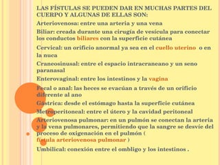 Heridas Y Fistulas Presentación | PPT