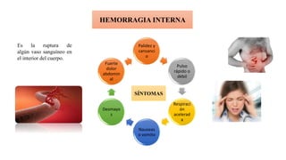 Heridas y hemorragias | PPTX