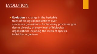 Heridity and evolution | PPTX