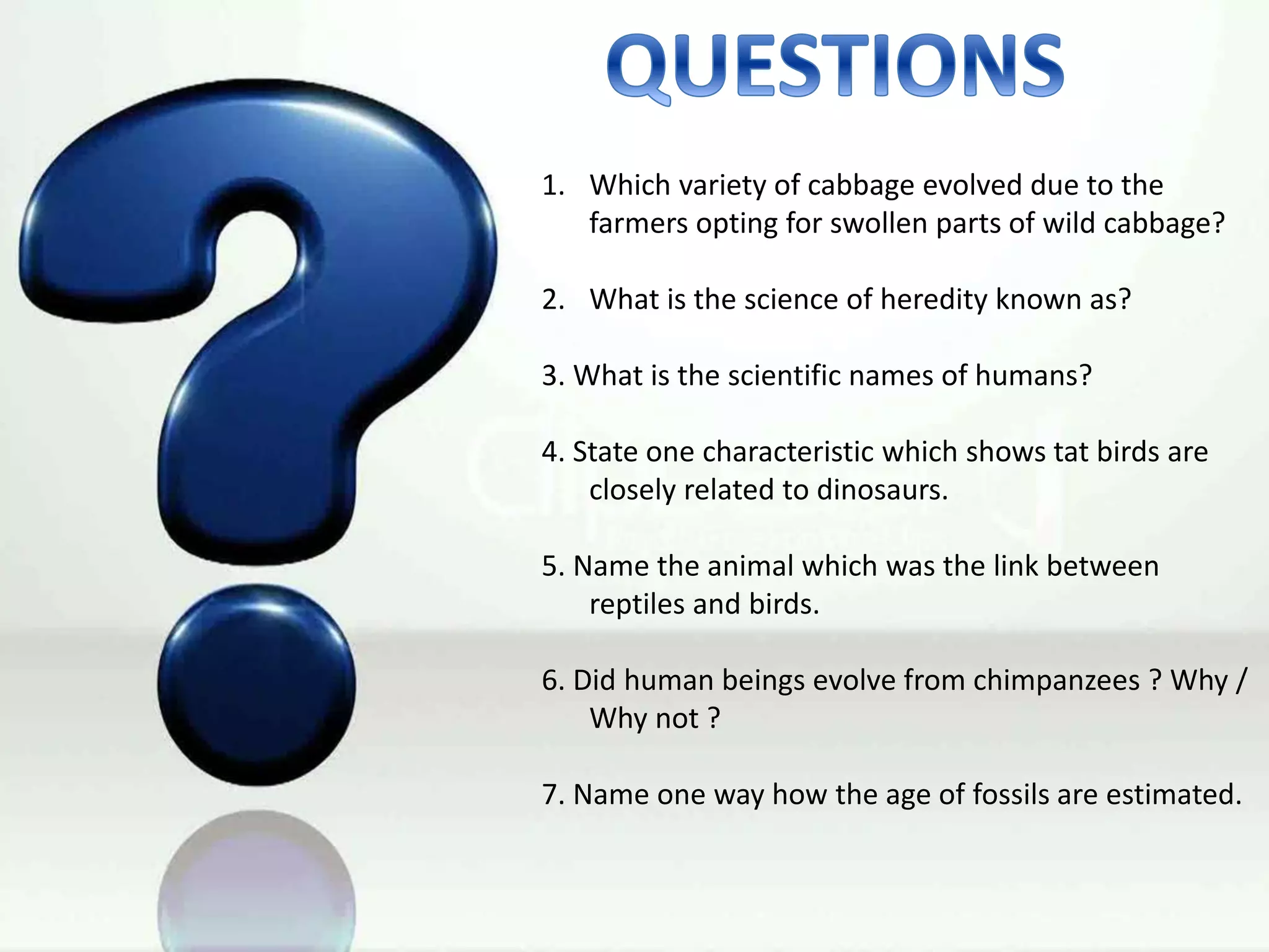 Heridity and Evolution - Biology Class 10 CBSE | PPSX