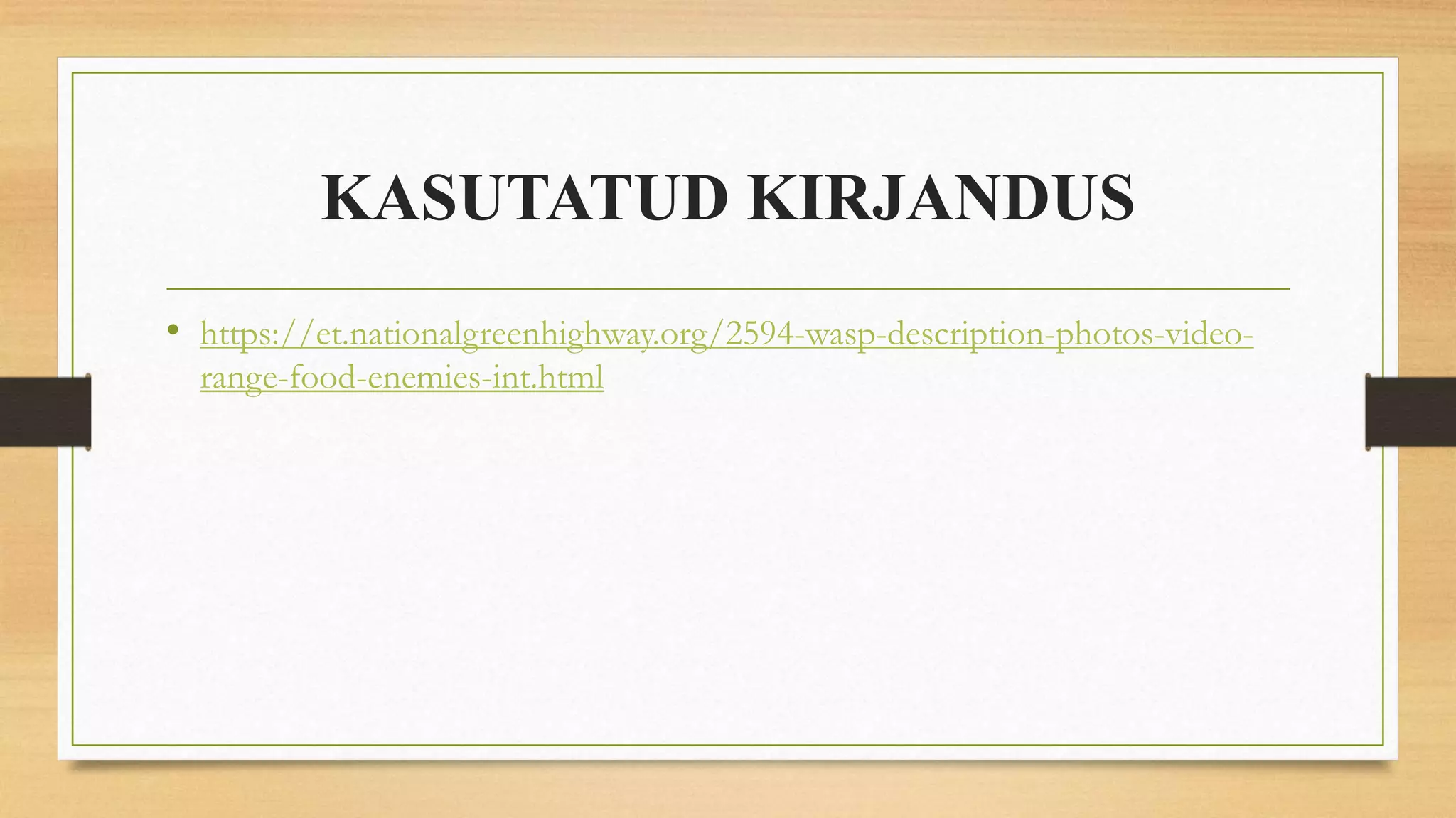 Herilaste liigid | PPTX