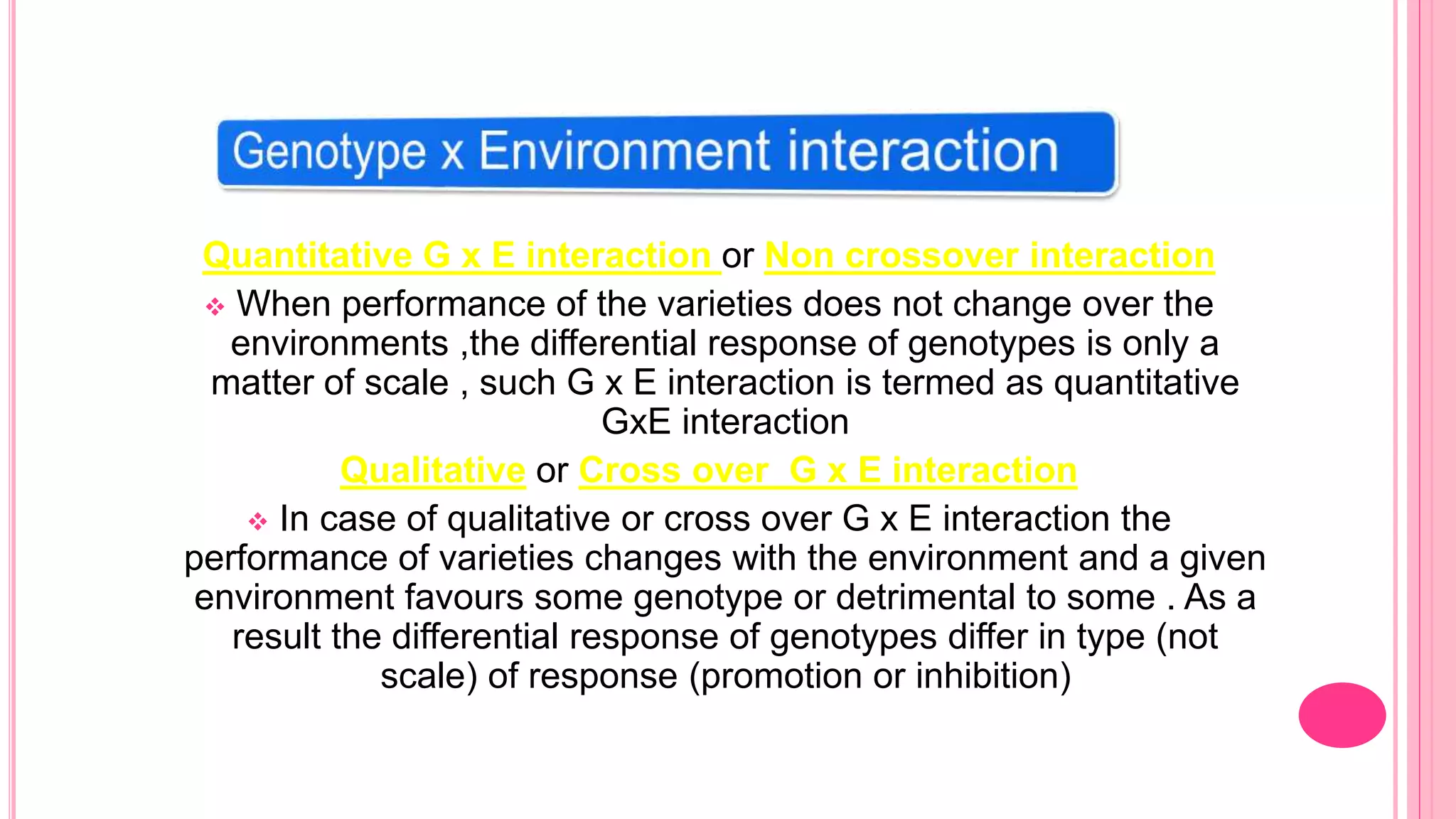 Heritability , genetic advance | PPTX