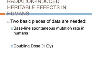 Mutated Humans From Radiation