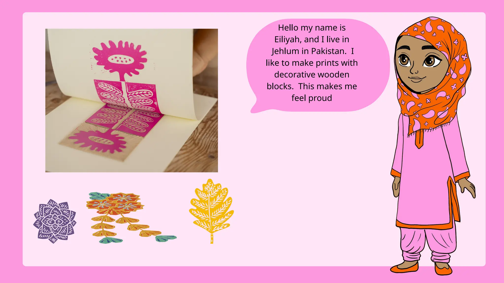 Pakistani Block Printing a KS2 School resource | PPTX