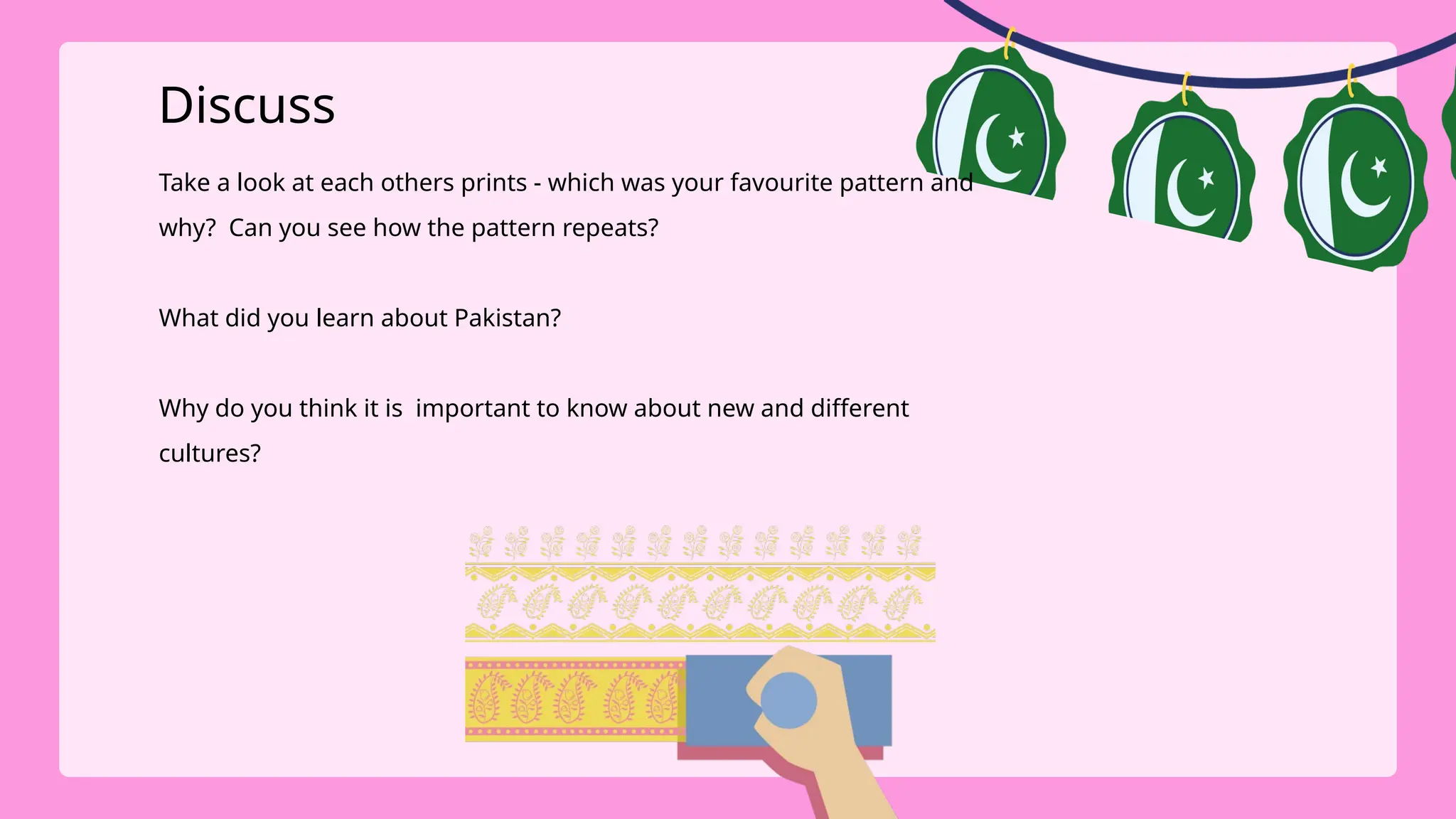 Pakistani Block Printing a KS2 School resource | PPTX