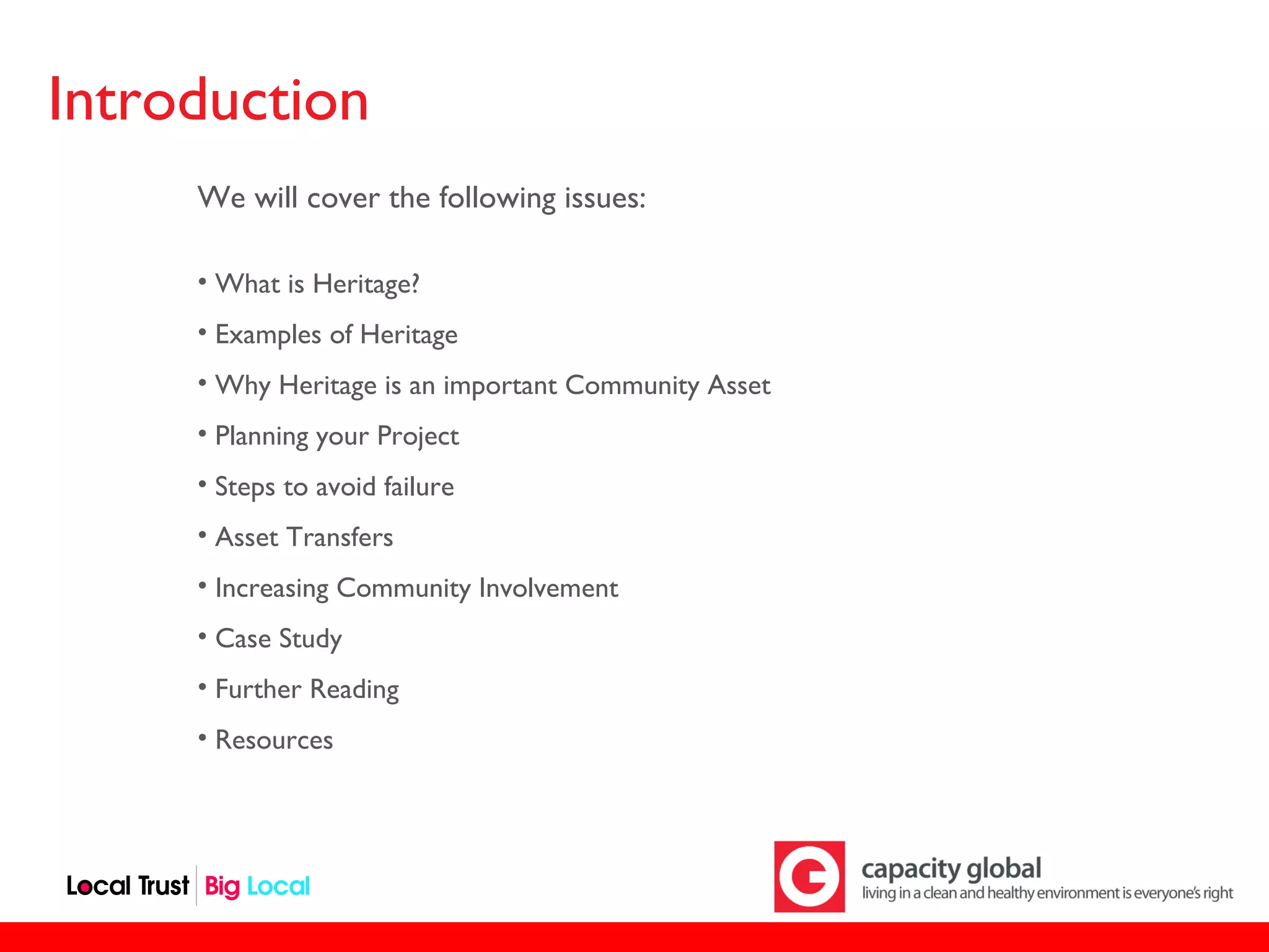 What is heritage, and why is it important | PPT