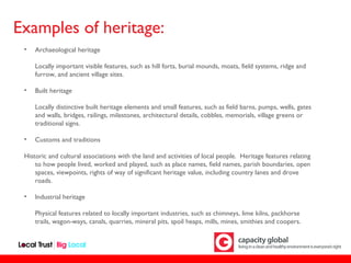 What is heritage, and why is it important | PPT