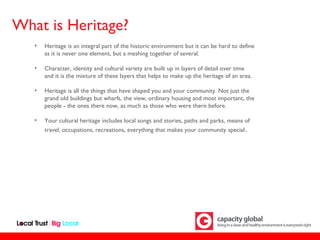 What is heritage, and why is it important | PPT