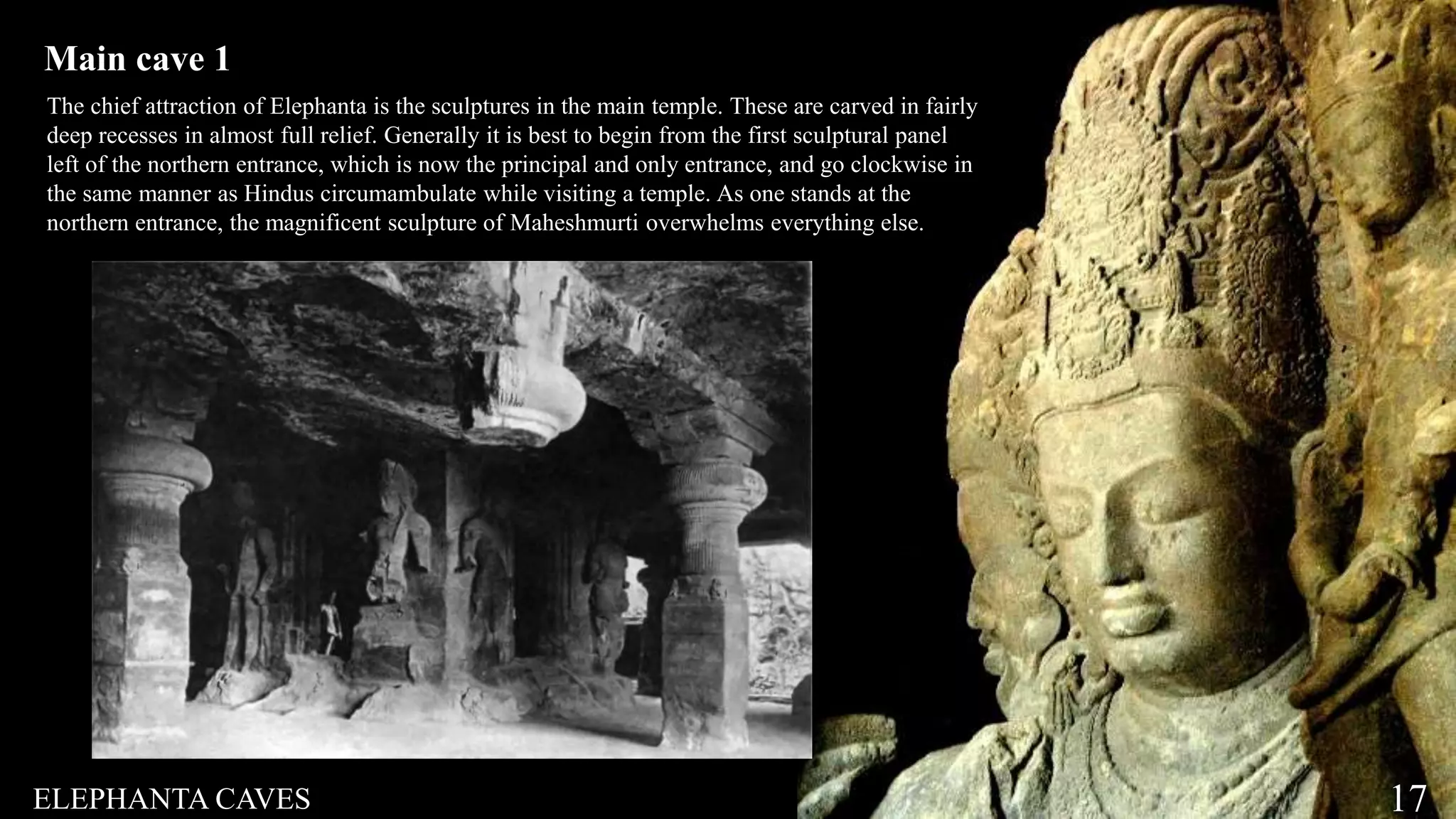 ELEPHANTA CAVES | World Heritage Site | Mumbai | PPTX