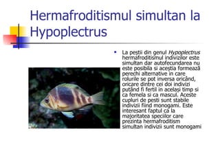 Hermafroditismul si inversiunea sexuala | PPT