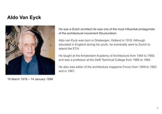 Herman hertz Berger and Aldo van eyck | PDF