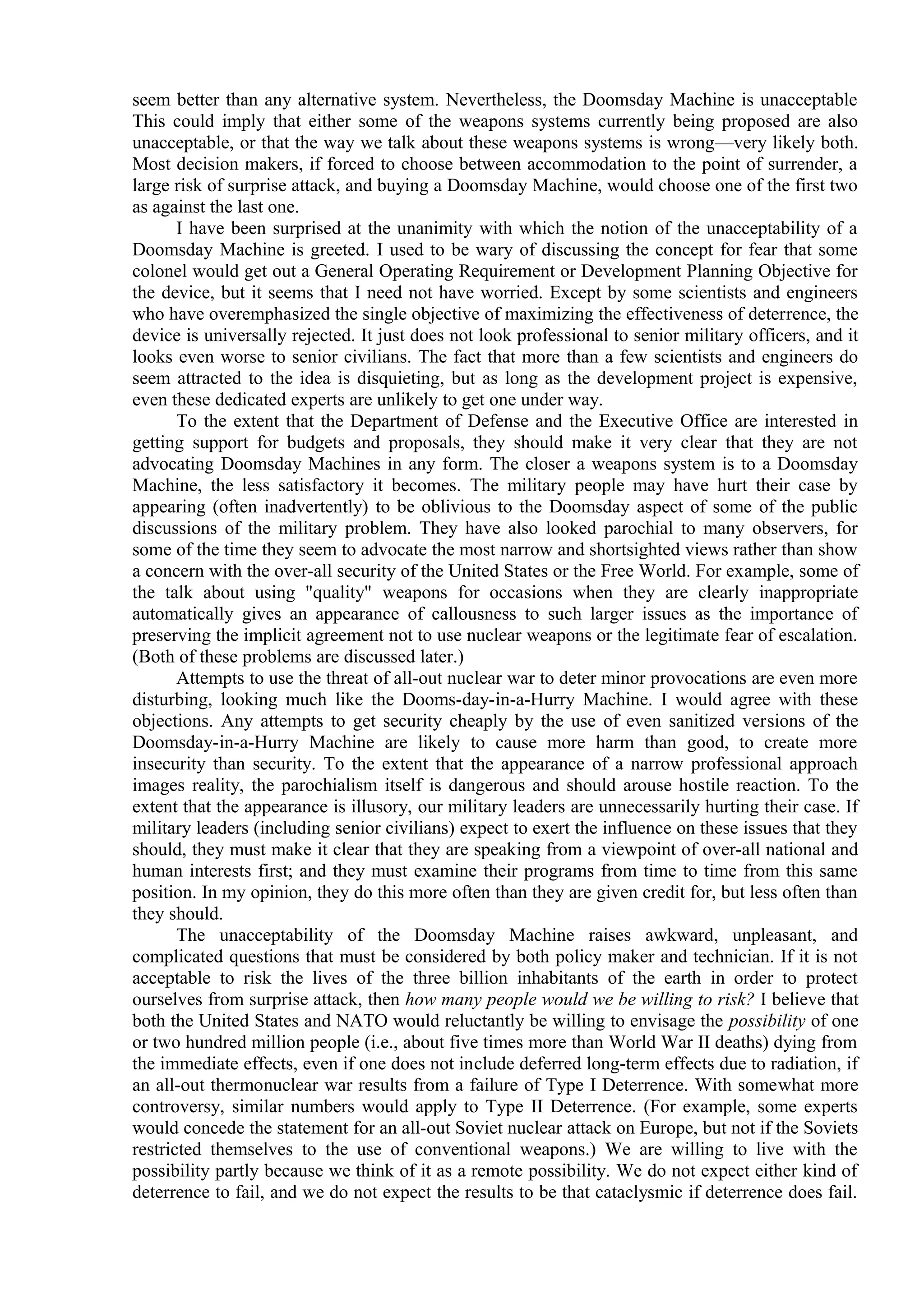 Herman Khan. About cobalt bomb and nuclear weapons. | DOC