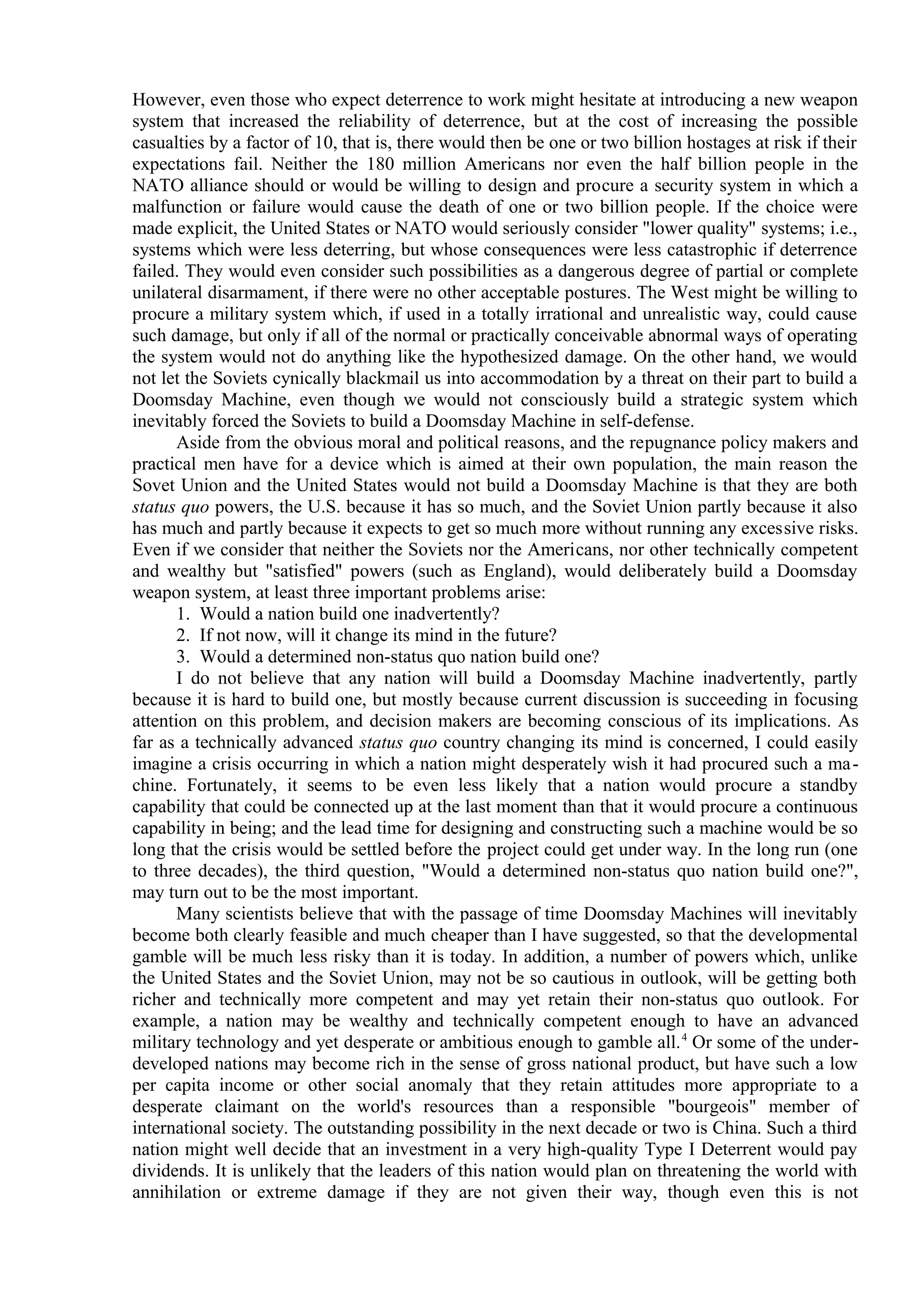 Herman Khan. About cobalt bomb and nuclear weapons. | DOC